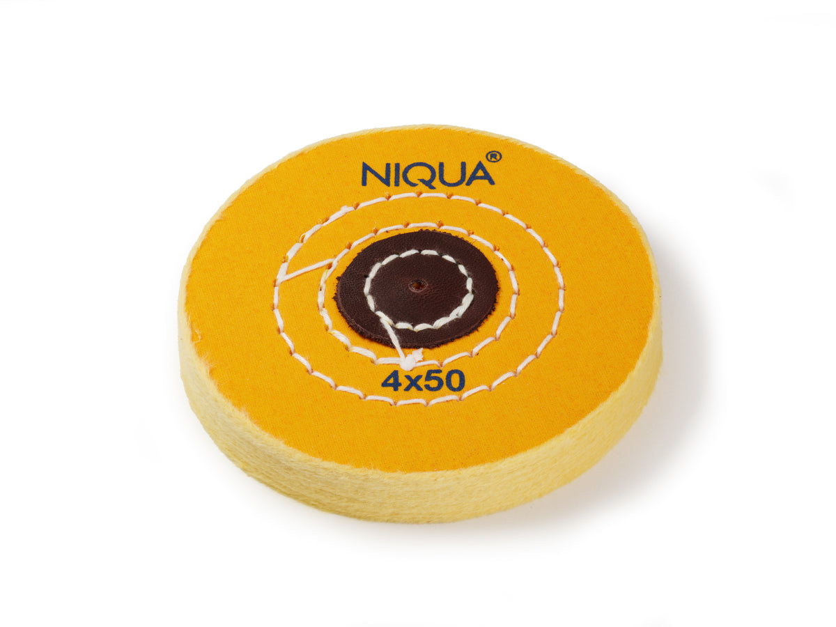 06 200 450 Polierschwabbel NIQUA® gelb extra - 4x50 – NIQUA®-SHOP
